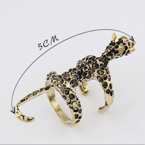 Jewelry | Golden Cheetah Ring | Poshmark